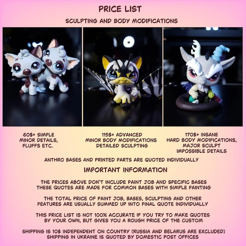 Littlest Pet Shop (LPS) Custom Commissions - Etsy