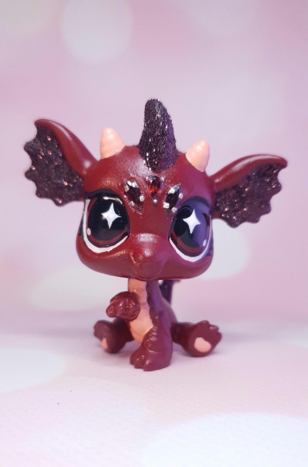 Littlest Pet Shop Garnet Dragon Custom - Etsy