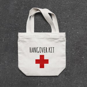 Mini Hangover Kitbachelorette Survival Totesrecovery | Etsy
