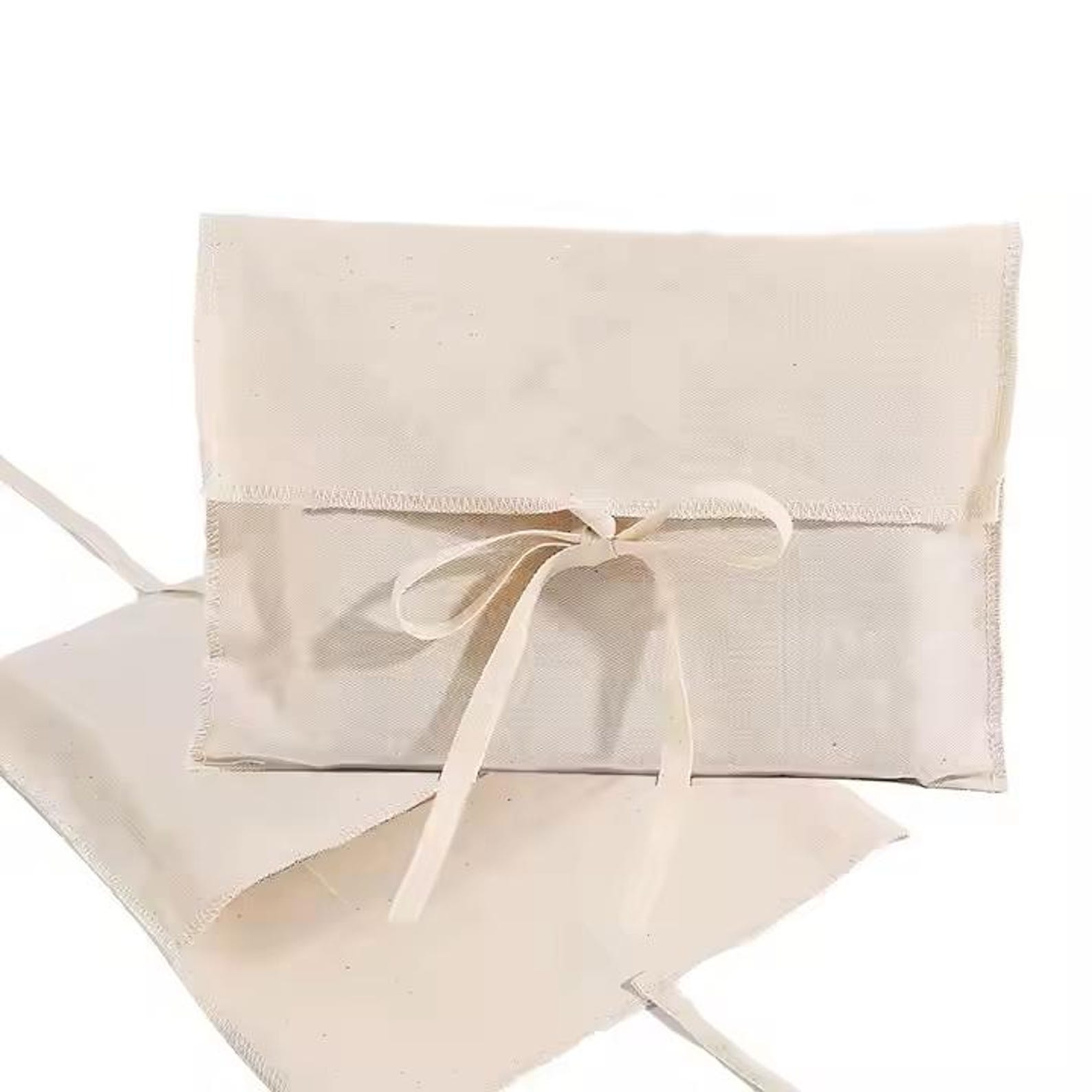 High Quality Large Envelope Style Custom Muslin Cotton Dust Bags for ...