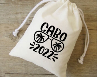 Sombrero Drawstring Bags, Mexico Survival Kit Bag, Beach Bachelorette ...