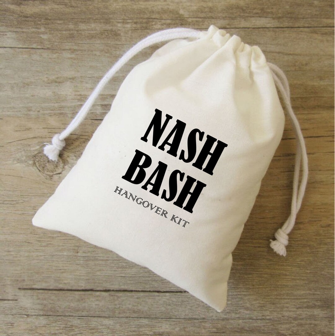 Nash Bash Bachelorette Party,nash Bash Survival Kit,wedding Welcome Bag ...