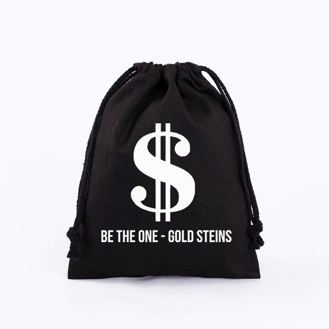 1 Dollar Sign Money Bag Favor Gift Bag Thank You Bag, Guest Bag ...
