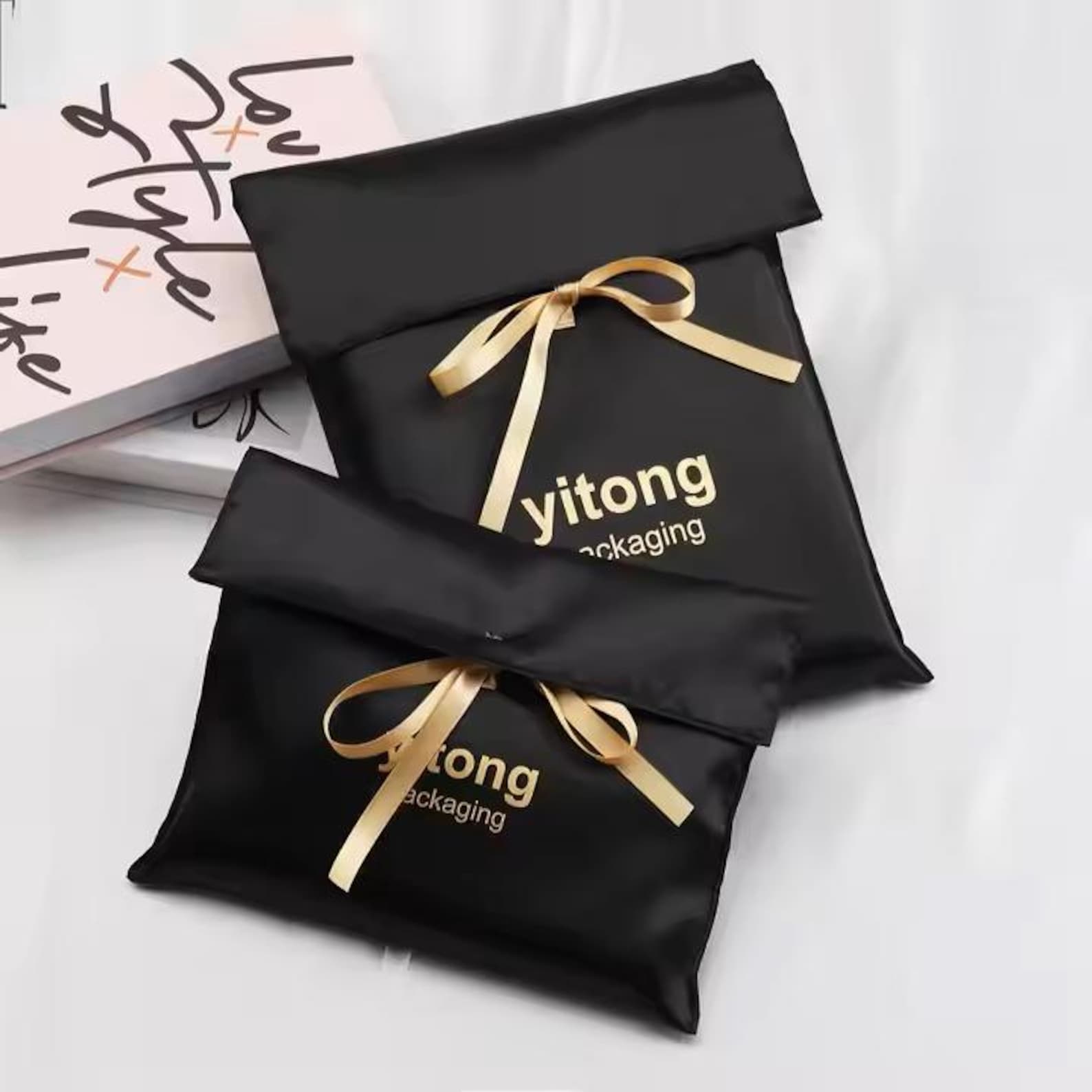 Silk Satin Dust Bag: Envelope Style Garment Packaging - Etsy