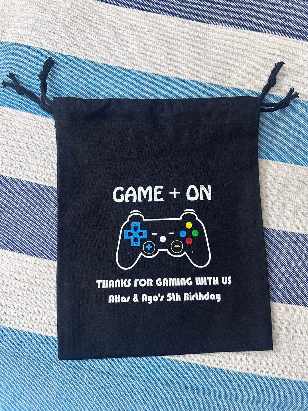 GAME OVER BIRTHDAY Party,thank You Bag,nintendo Bags,game Over Bags ...