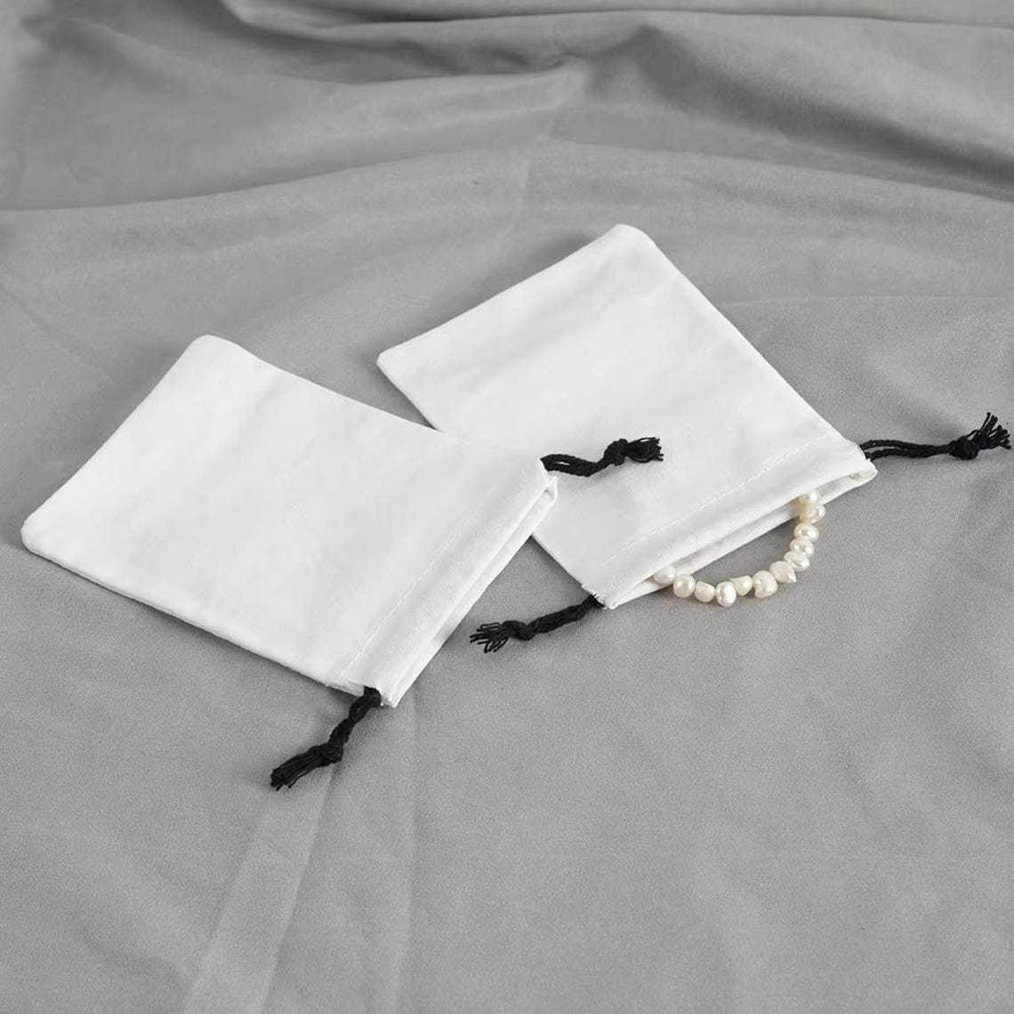 Custom Cotton Drawstring Bag: Personalized Favor Bag, Logo Print - Etsy