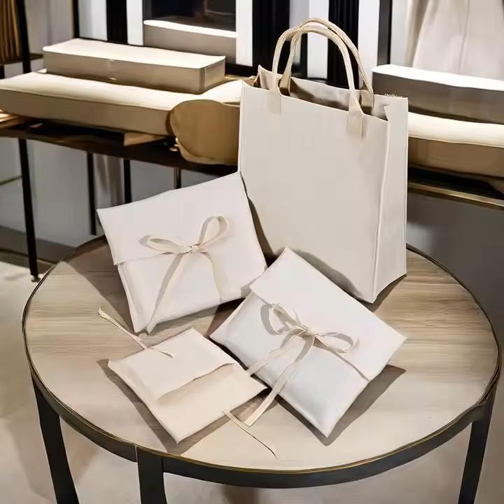 High Quality Large Envelope Style Custom Muslin Cotton Dust Bags for ...