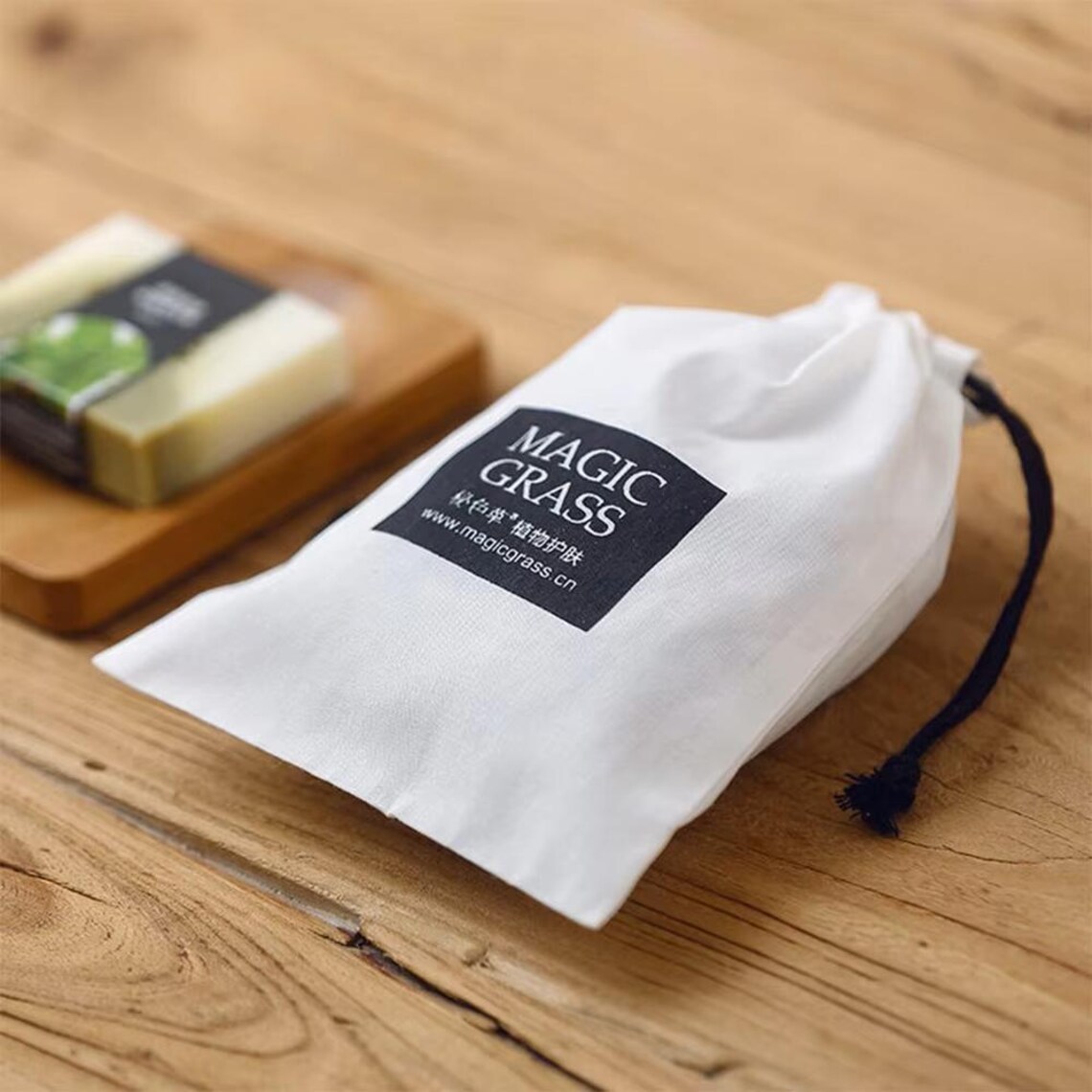 Custom Cotton Drawstring Bag: Personalized Favor Bag, Logo Print - Etsy