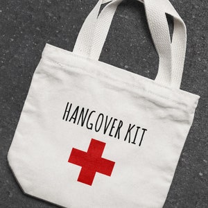 Mini Hangover Kit,bachelorette Survival Totes,recovery Kit,mini ...