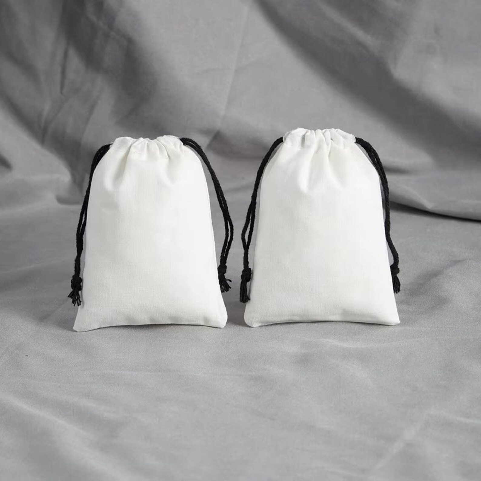 Custom Cotton Drawstring Bag: Personalized Favor Bag, Logo Print - Etsy