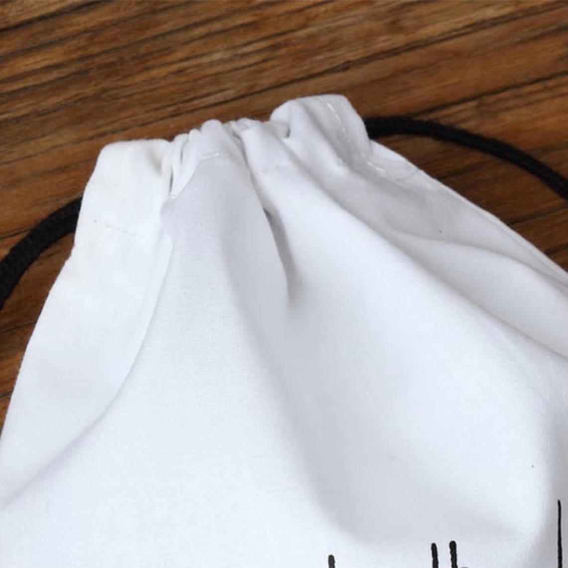 Custom Cotton Drawstring Bag: Personalized Favor Bag, Logo Print - Etsy