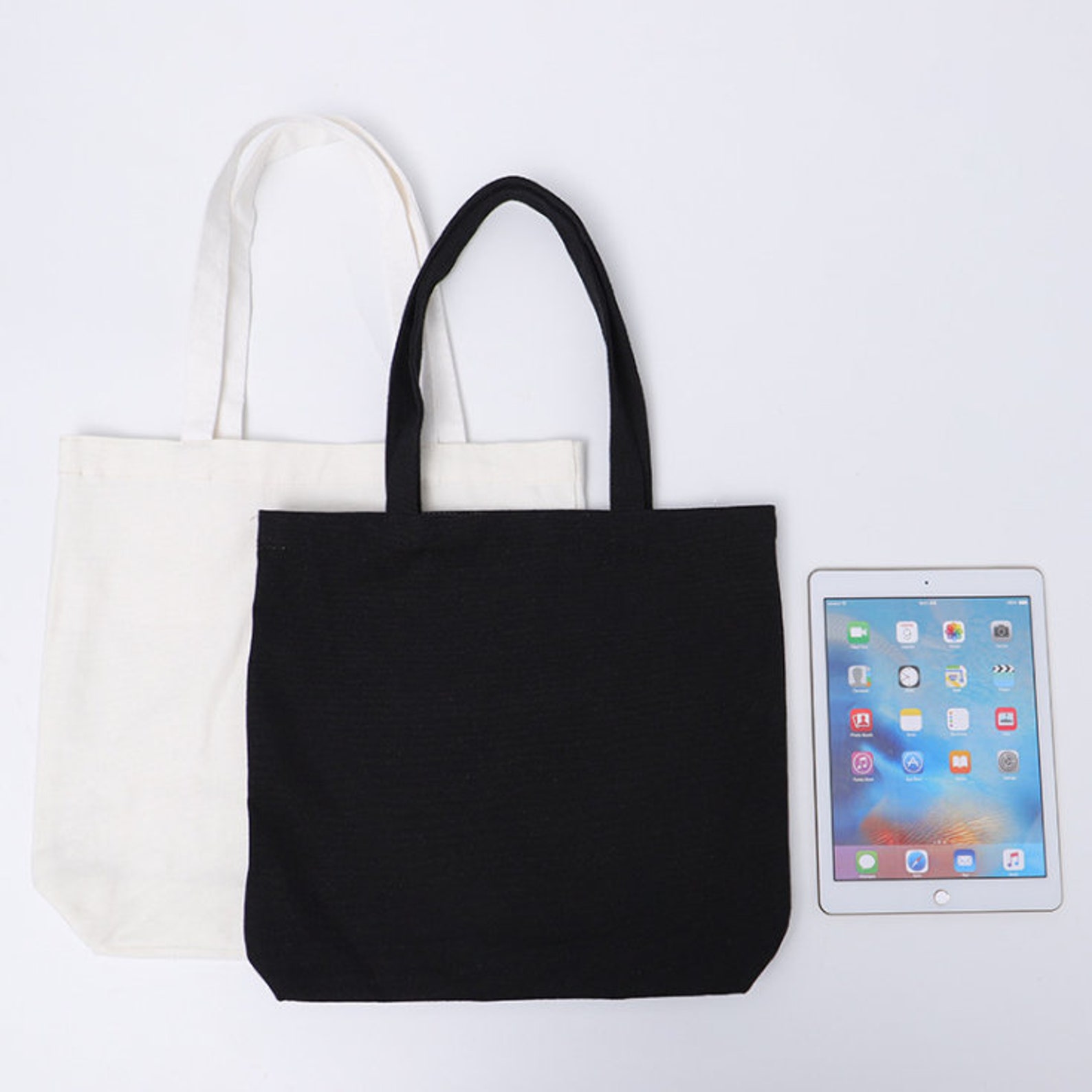 Custom Mini Tote Bagsmini Canvas Totescustom Totebulk | Etsy