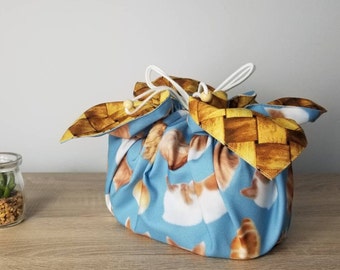 Sakura Kanoko 50x50cm/ Original Reversible Bento Place - Etsy