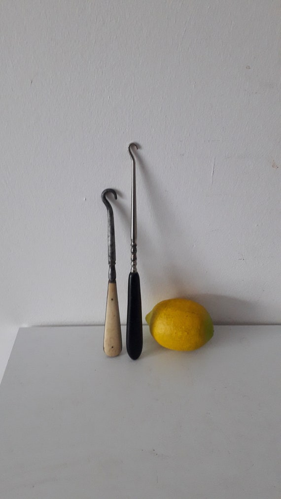 Pair of Antique Boot Hooks Button Hooks - Etsy