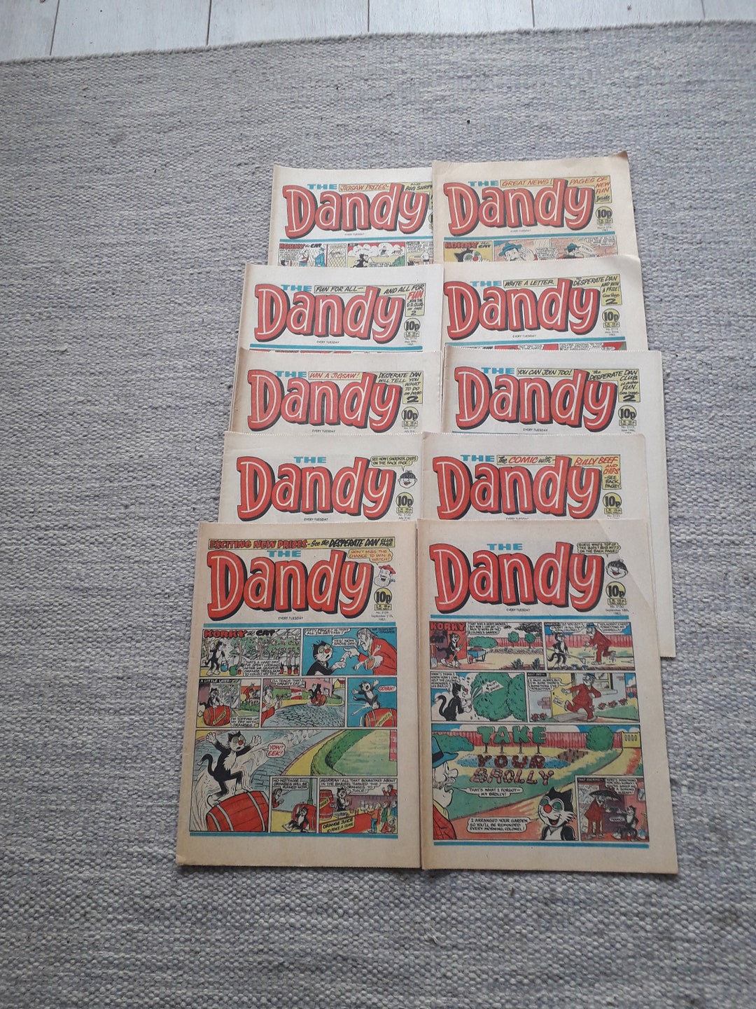 10 Dandy Comics. 80s Dandy Comics - Etsy UK