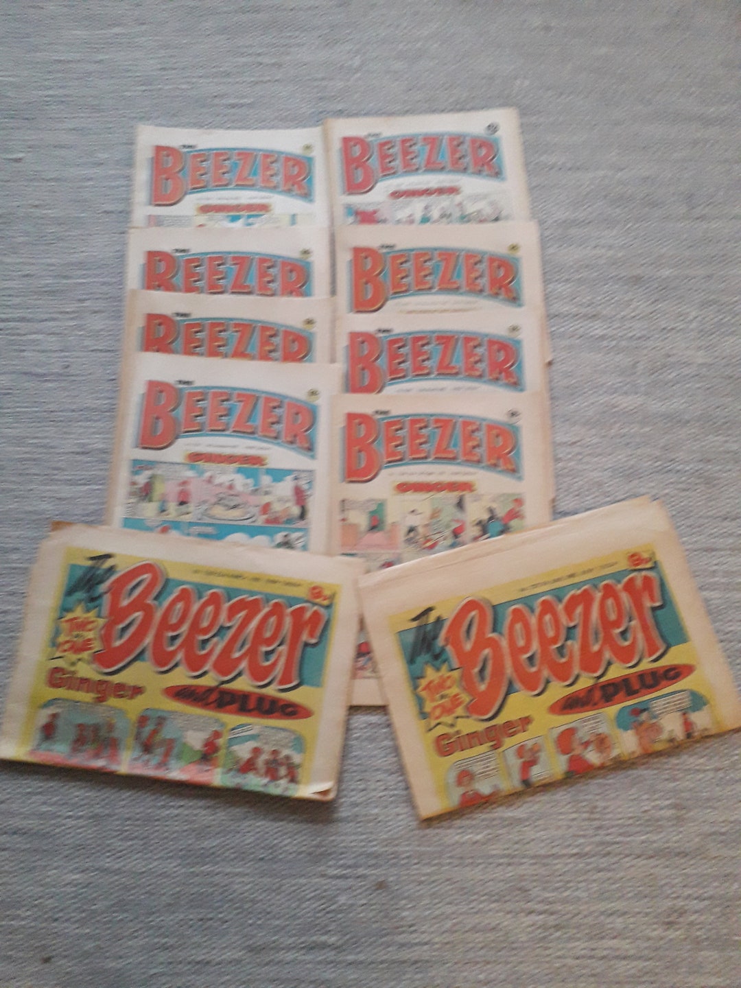 80s Beezer Comics. 10 Vintage Beezer Comics - Etsy