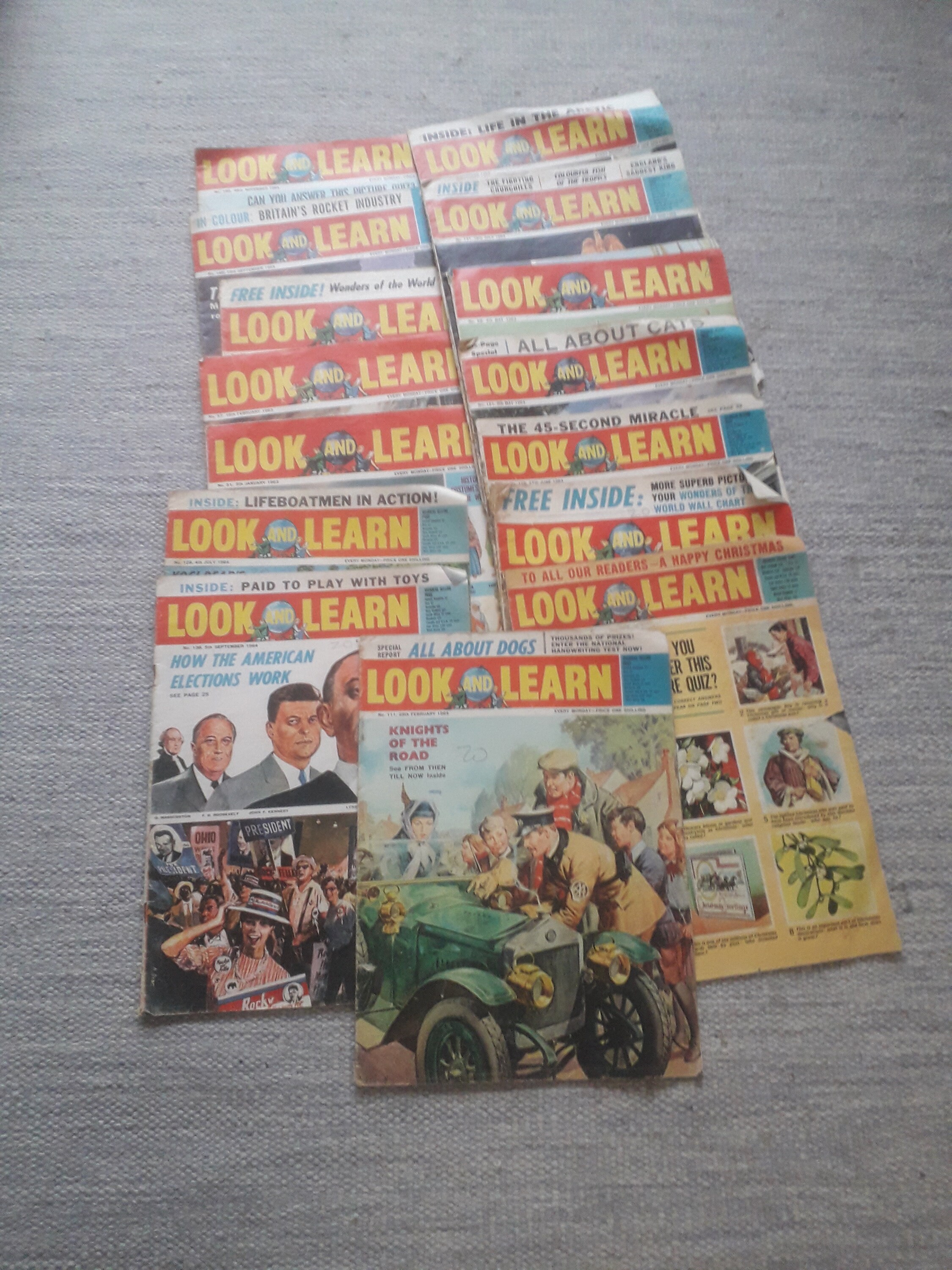 15 Vintage Look and Learn Magazines - Etsy