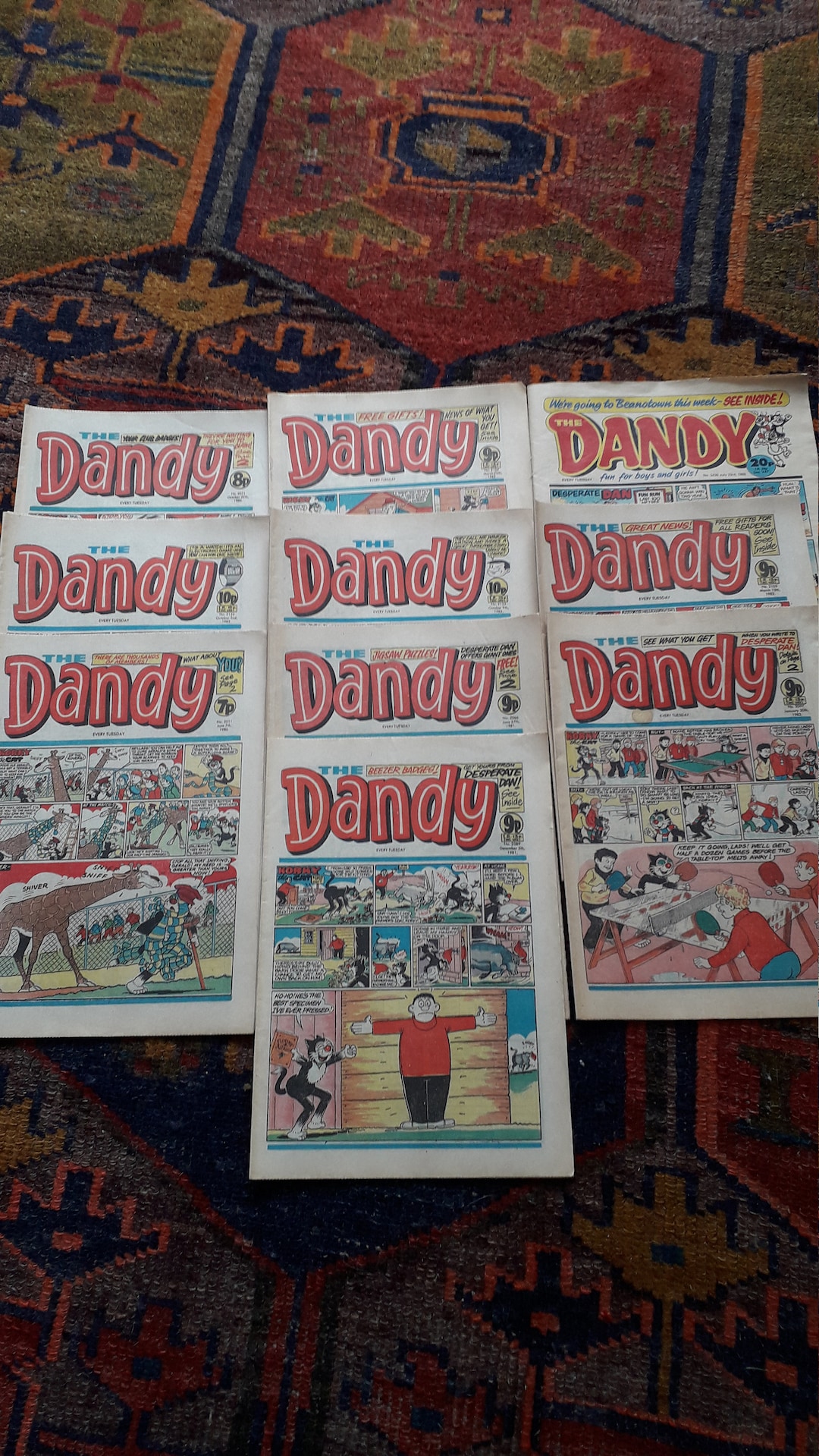 10 Dandy Comics,80s Dandy Comics - Etsy