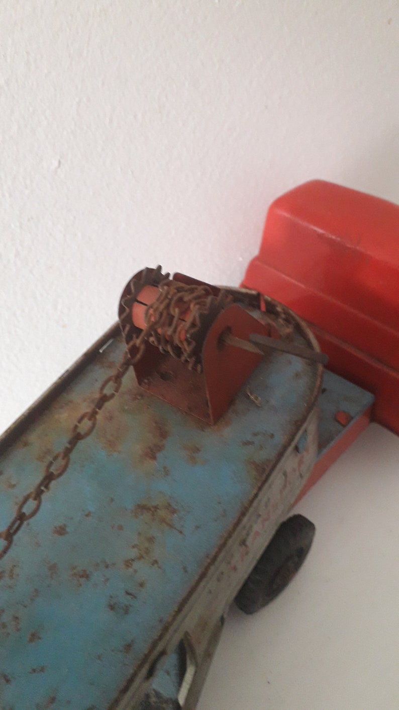 Vintage Toy Lorry. Tin Plate Toy - Etsy