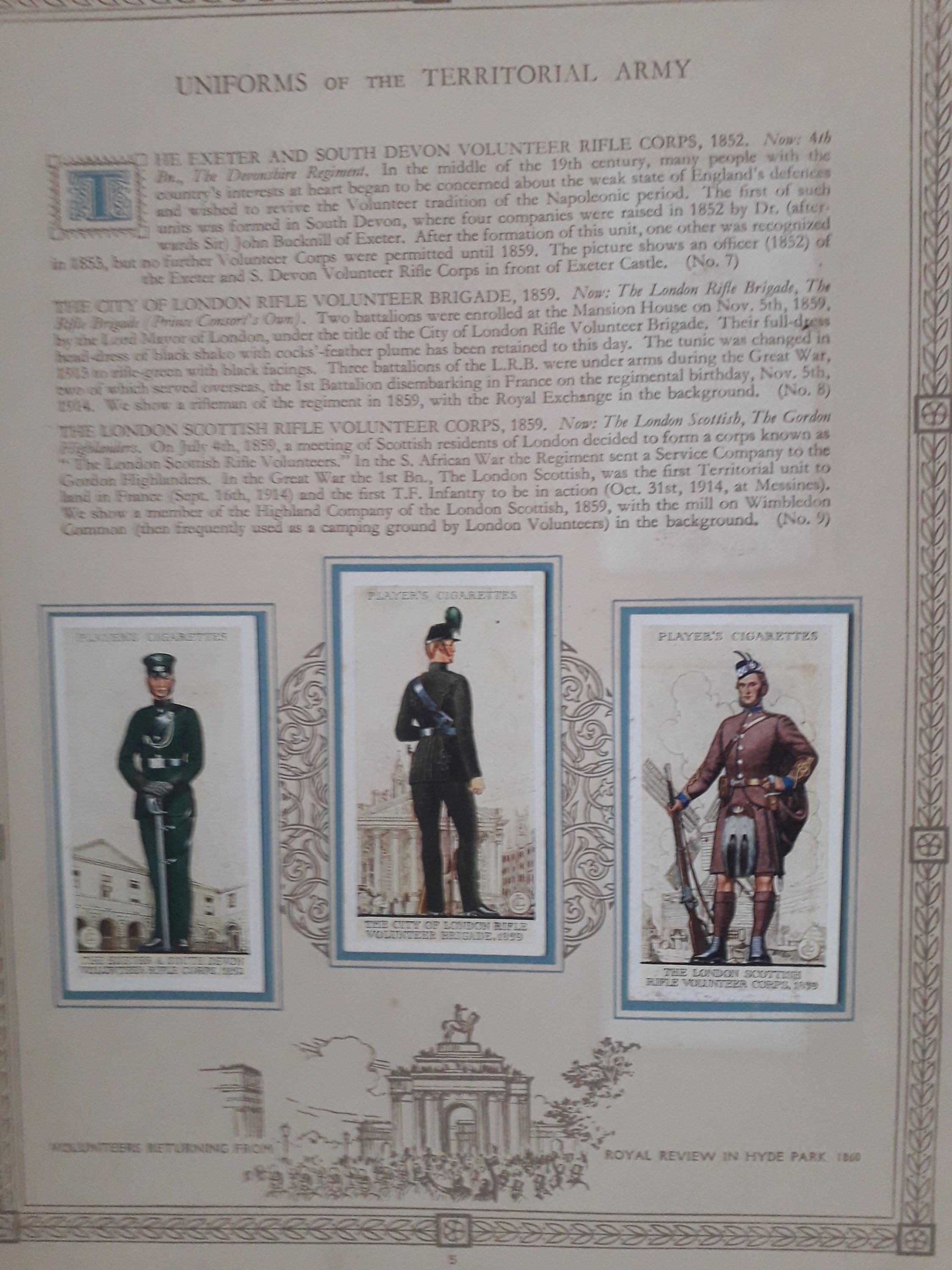 JPS Territorial Army Cards . Army Ciggerette Cards - Etsy