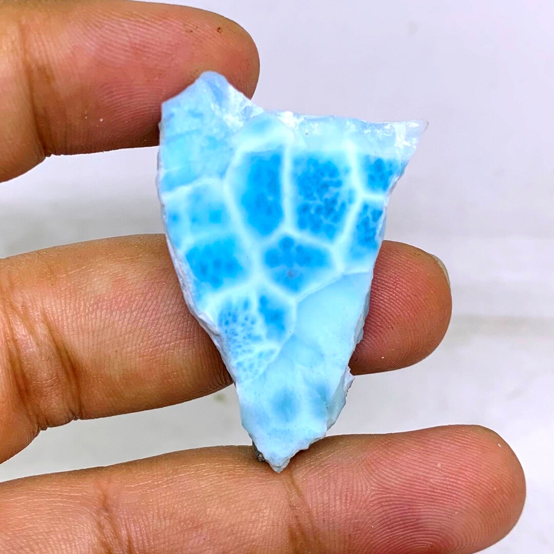 Exclusive Top Grade Quality 100% Natural Splendid Raw Larimar Beautiful ...