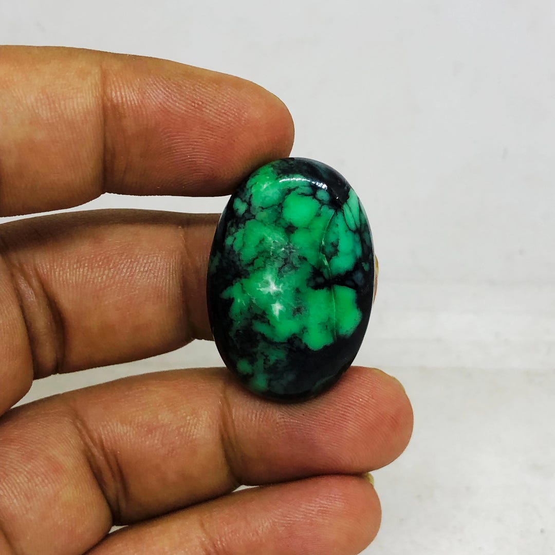 Elegant Good Quality 100% Natural Emerald Rose Variscite Oval Shape ...