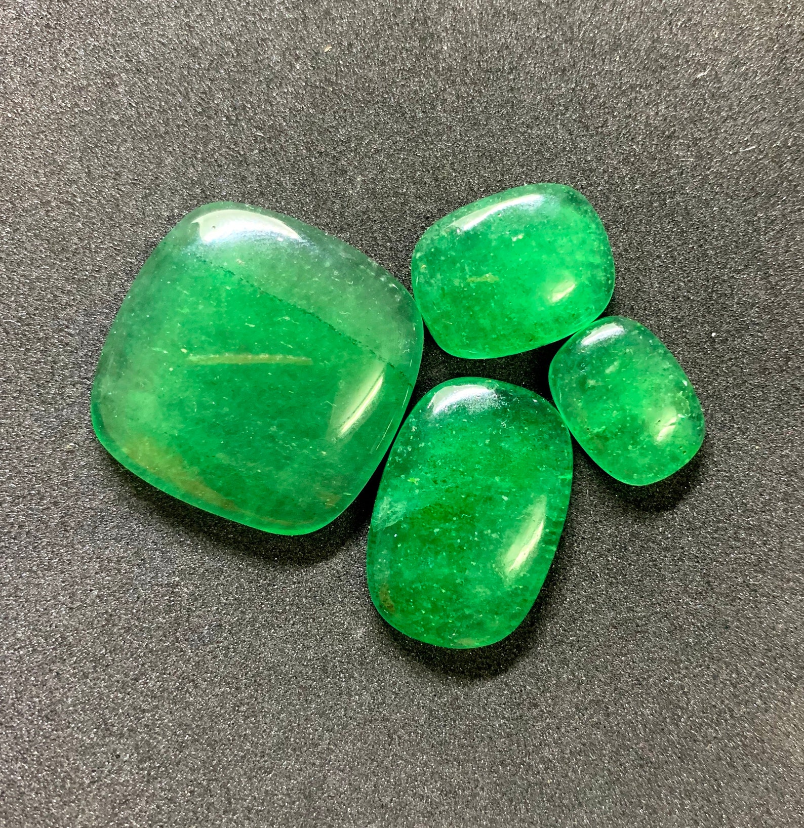 Rare Natural Green Strawberry Quartz Gemstone Cabochon 108CT | Etsy