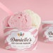 Printable Ice Cream Parlor Sticker, Ice Cream Tub Label, Digital File ...