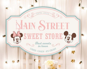 Printable Disneyland Party Place Mat Disneyland Wall Art - Etsy