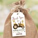 Tractor Thank You Tag, Tractor Tags, Farm Tags, Farm Favors, Tractor ...