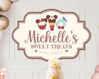 Printable Vintage Disney Poster Disneyland Party Decoration - Etsy