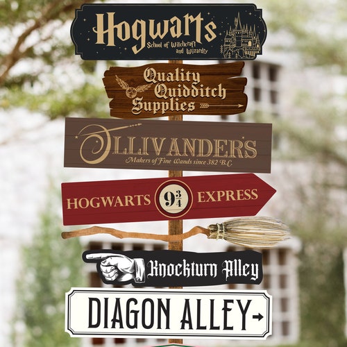 Wizard Party Sign Magical Party Decoration Perfect for Any - Etsy