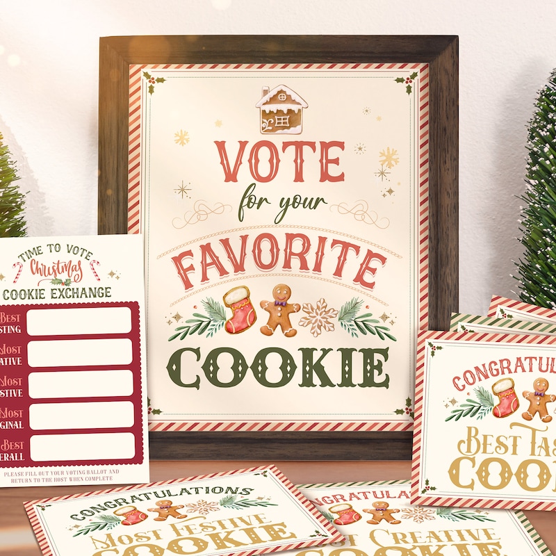 Cookie Voting Ballot - Etsy