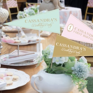 Editable French Cafe Party Kit, Paris Cafe Birthday Party Decor ...