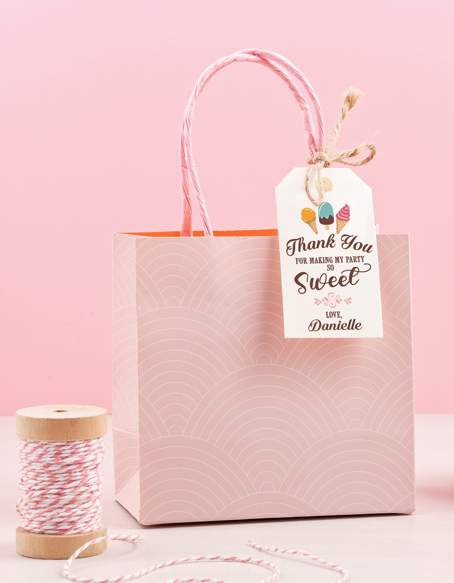 Printable Ice Cream Parlor Sticker Ice Cream Tub Label - Etsy