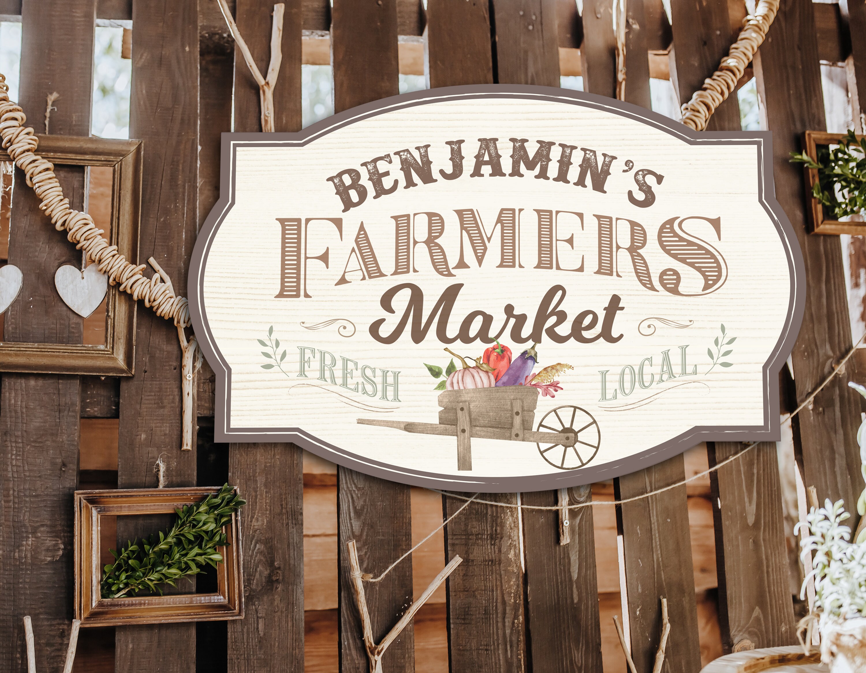 Printable Farmers Market Welcome Sign Perfect for Any Farm - Etsy Canada