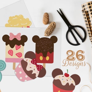 Printable Mickey Treats Garland, Mickey Birthday Banner, Disneyland ...