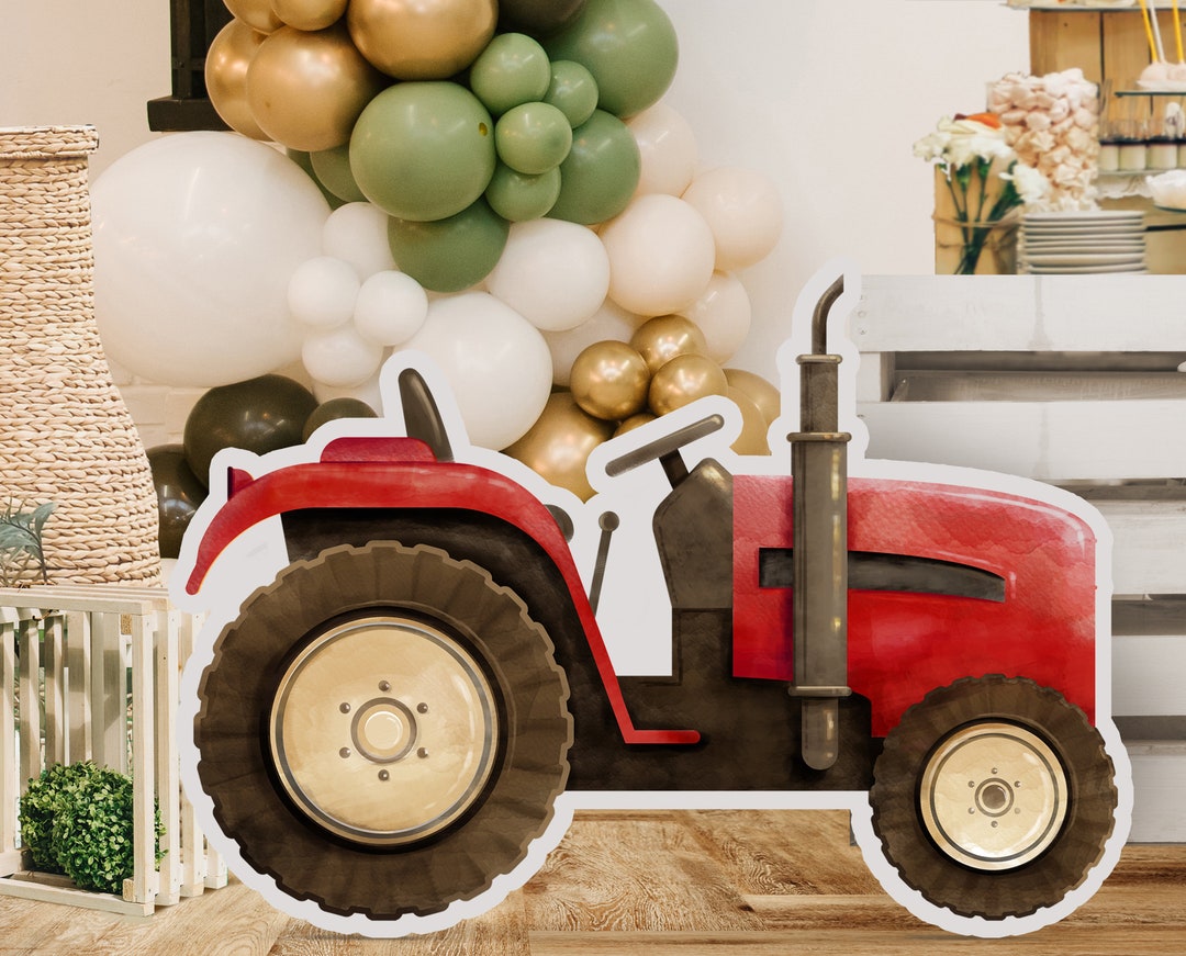 Tractor Party Decor, Tractor Digital File - Etsy