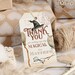 Wizard Thank You Tag, Magical Birthday Thank You Tag, Birthday Party ...