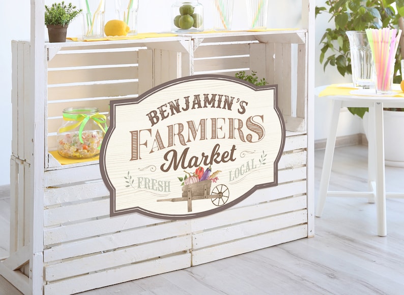 Printable Farmers Market Sign, Perfect for Any Farm Theme Birthday ...