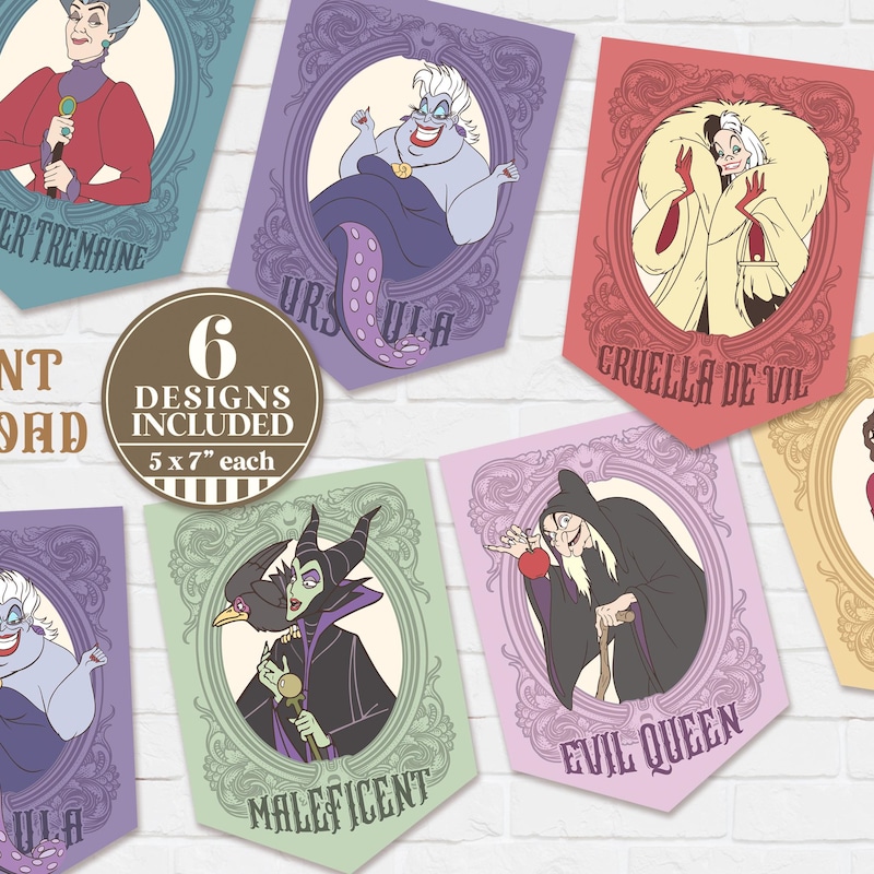Villain Party Banner - Etsy