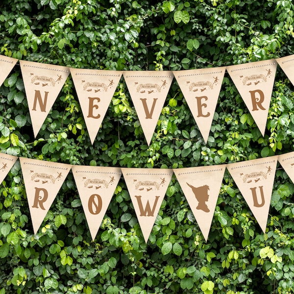 Peter Pan Banner - Etsy