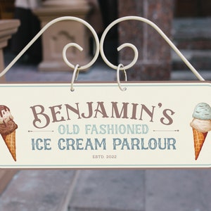 Printable Ice Cream Parlor Sign, Perfect for Any Ice Cream Theme ...