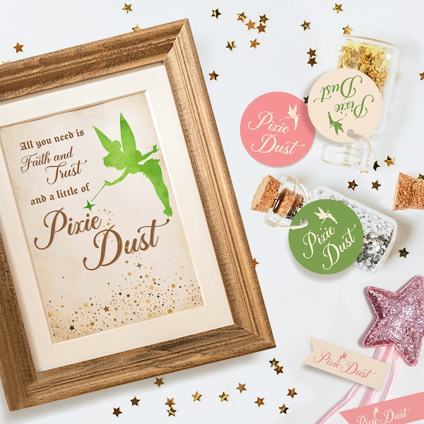 Printable Pixie Dust - Etsy