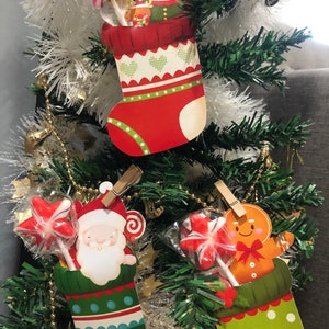 Christmas Candy Cane Holders | Christmas Candy Holders | Christmas ...