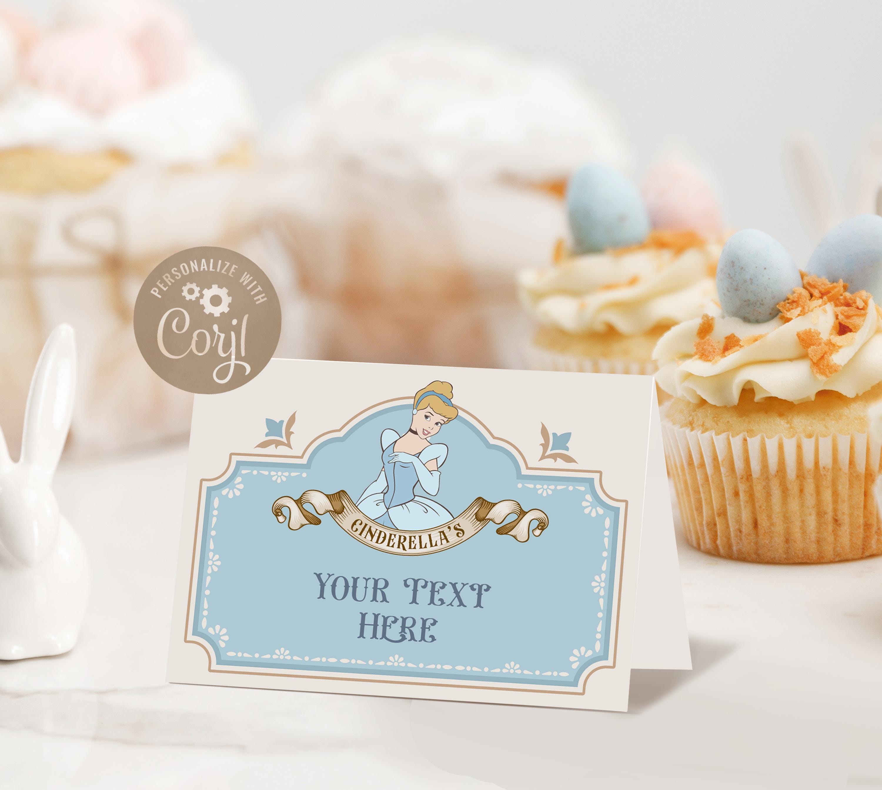 Printable Disney Princess Food Tents, Princess Party Food Label ...