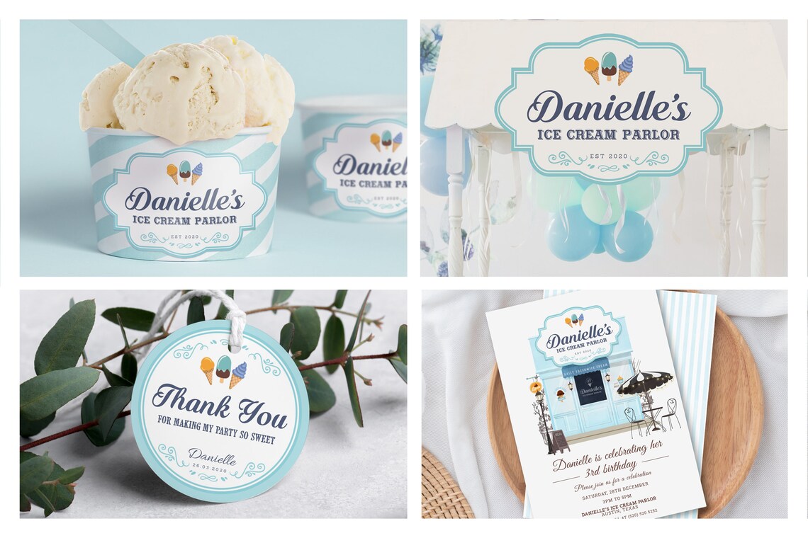 Printable Ice Cream Parlor Sign Perfect for Any Ice Cream - Etsy