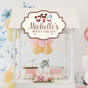 Printable Disney Party Sign, Mickey Treats Sign, Perfect for Any Disney ...