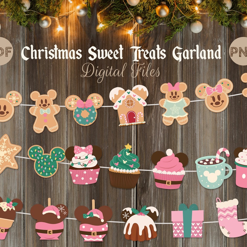 Gingerbread Garland - Etsy