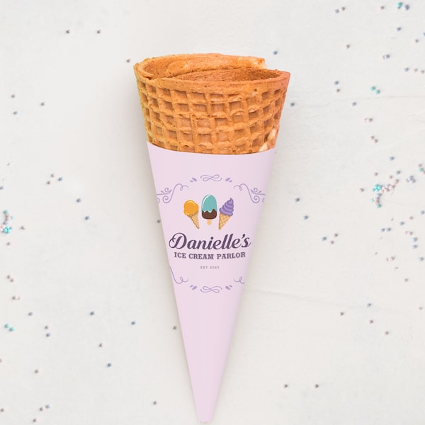 Ice Cream Label - Etsy